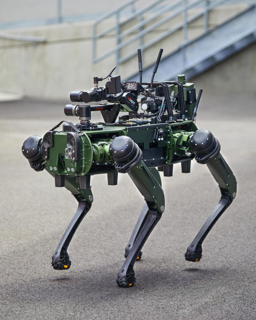 Ground Robot Demo—HUVR and Ghost Robotics - HUVRdata