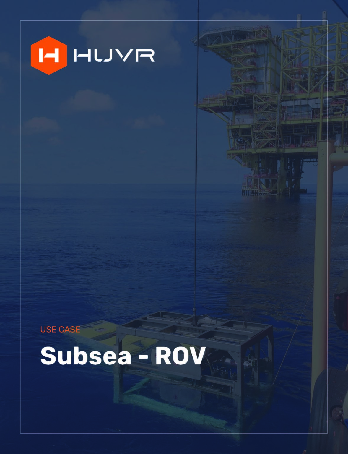 Subsea Inspection with ROV Use Case - HUVRdata