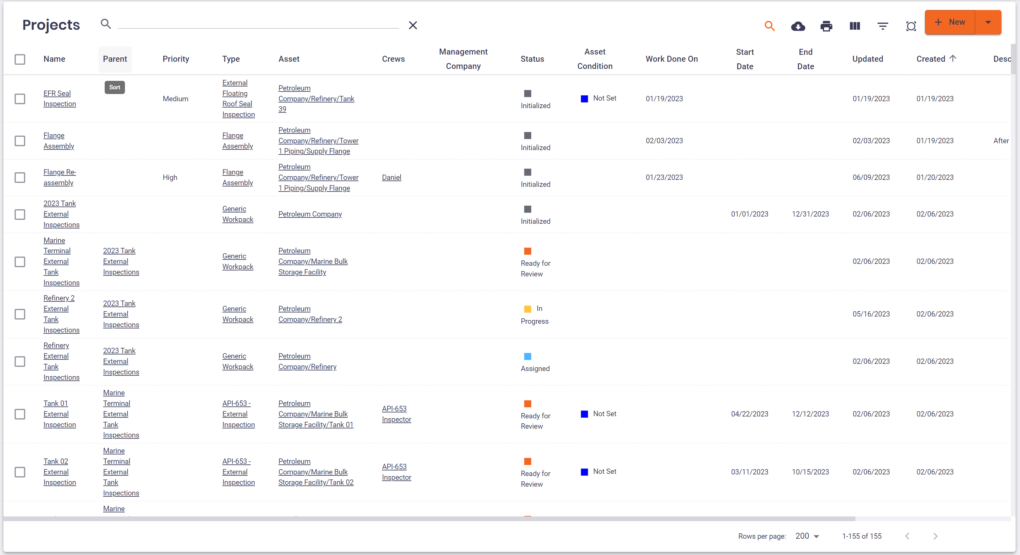 Inspection Data Management System Software Technology - HUVRdata