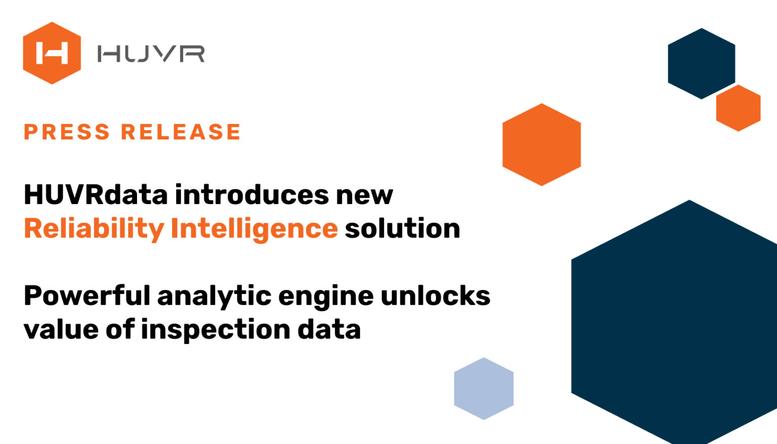 HUVRdata - First Purpose-Built Reliability Automation Platform