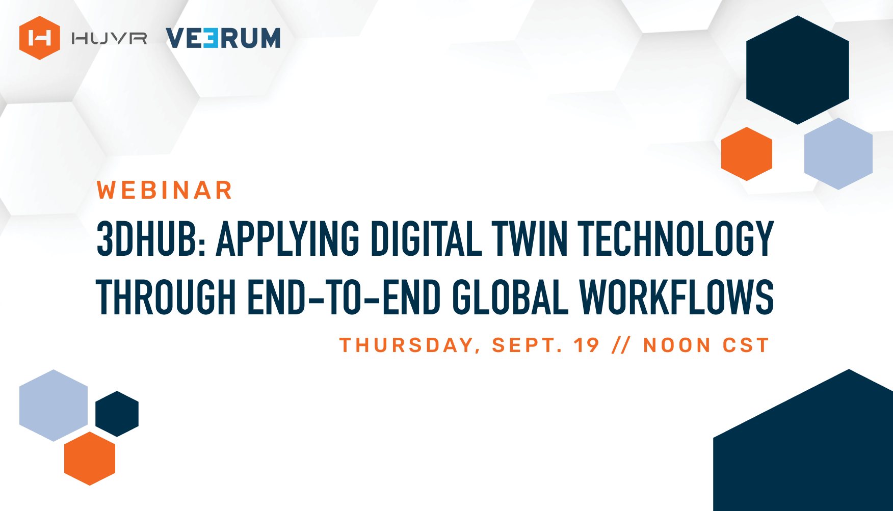 3D Hub: Applying Digital Twin Technology Through End-to-End Global Workflows - HUVRdata
